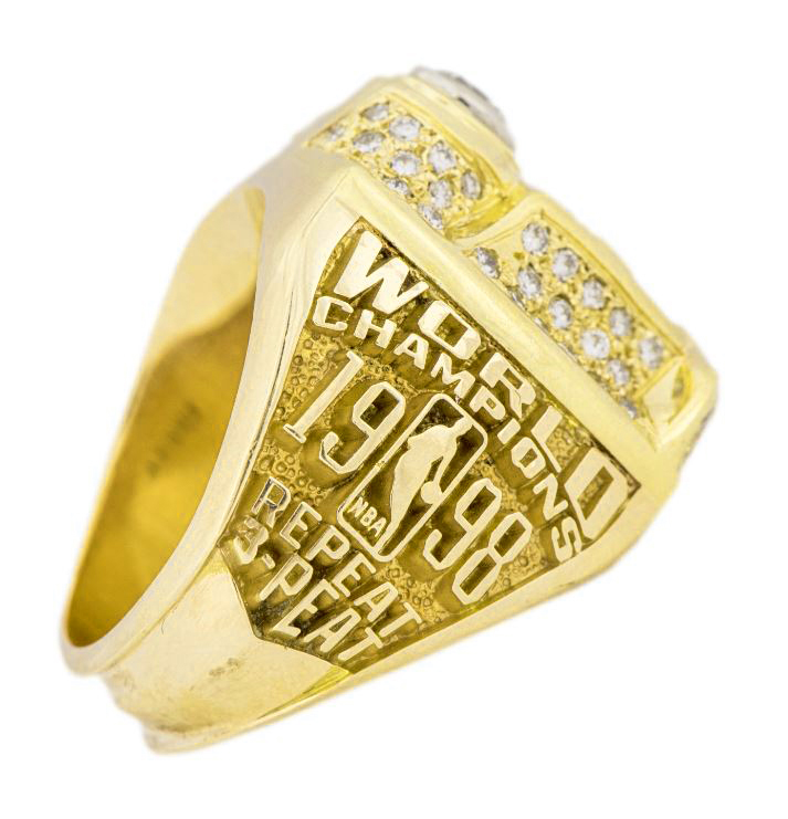 1998 Chicago Bulls NBA Championship Ring - Championship Rings
